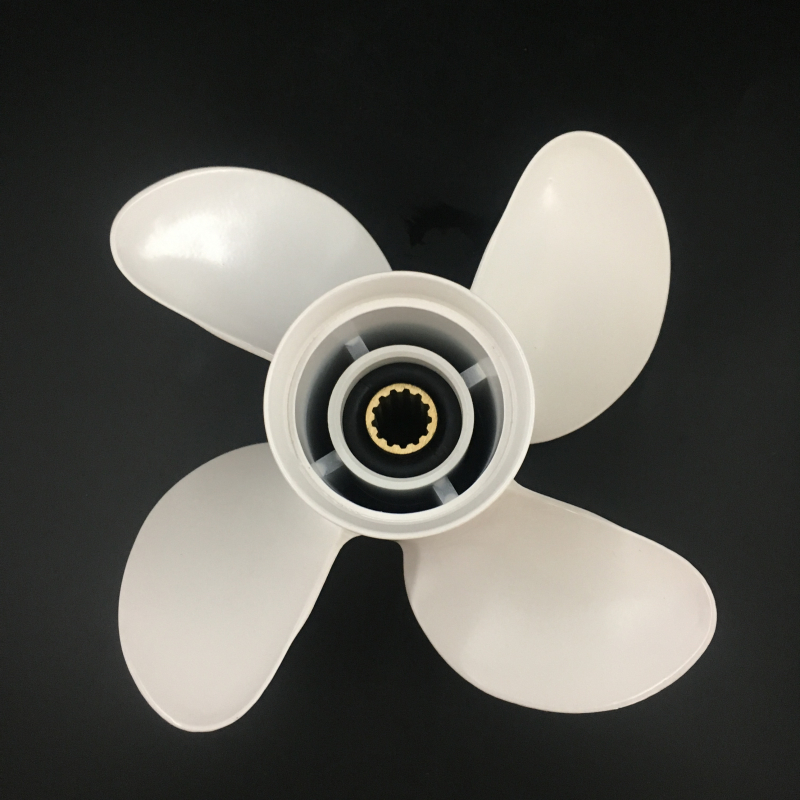 10 5 8 X 12 G 4 Blades Aluminium Propeller For Yamaha Outboard Engine 10 5 8 X 12 G 4 Blades Aluminium Propeller For Yamaha Outboard Engine